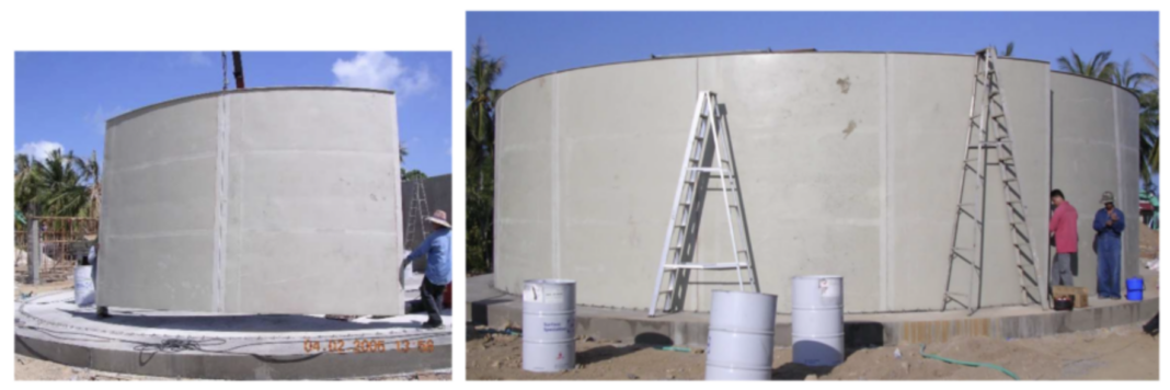 FRP tank สามารถผลิตประกอบหน้างานประหยัดเวลาก่อสร้างเบากว่าโครงสร้าง ...
